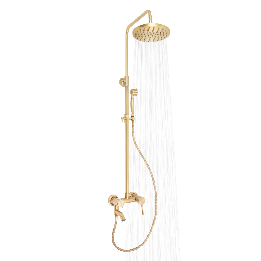 Retro Brass Shower Kit- Bronze Shower System