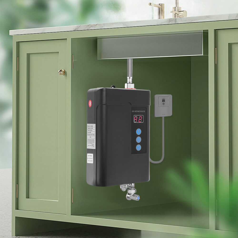 Electric Water Heater DC Water Heater Touch Screen Tankless Water ...