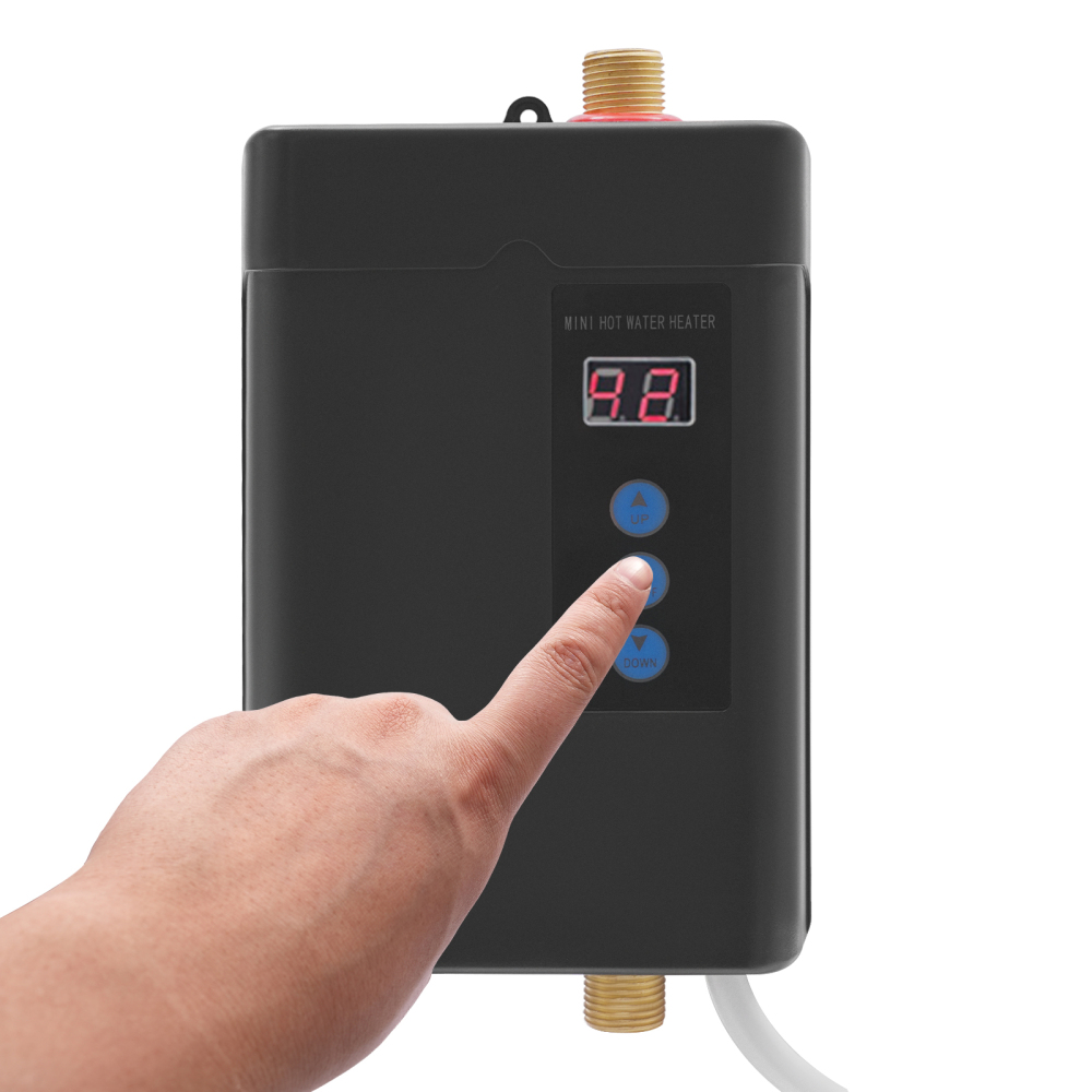 Electric Water Heater DC Water Heater Touch Screen Tankless Water ...