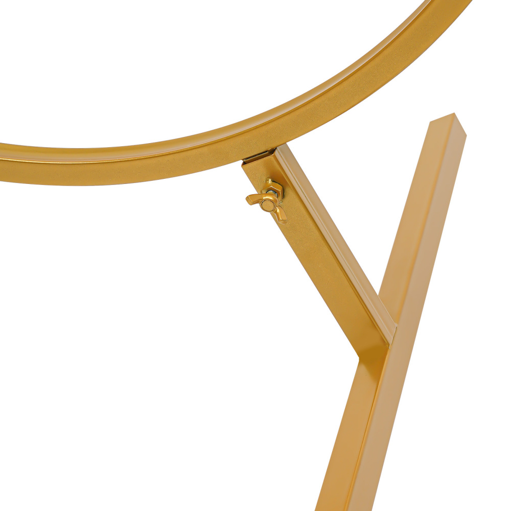 Metal Arch Backdrop Stands Gold Wedding Balloon Arched Backdrop Stands ...